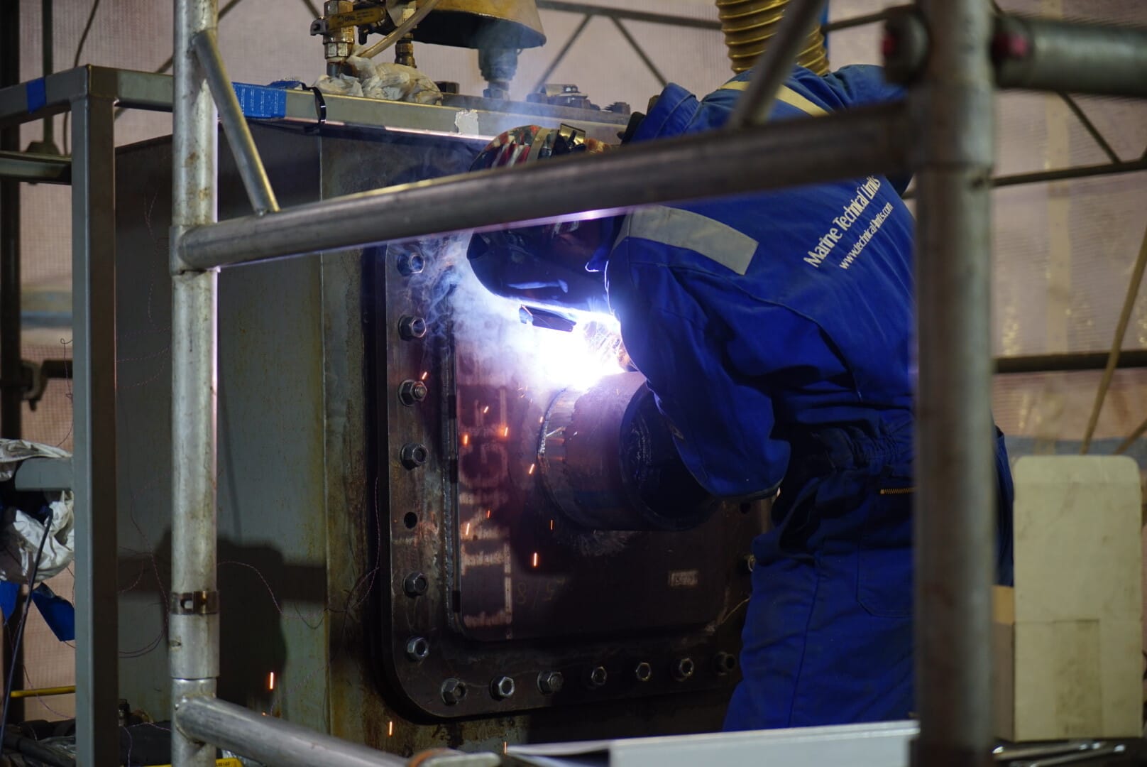 Marine Technical Limits Water-backed Welding Procedures Gains Class ...